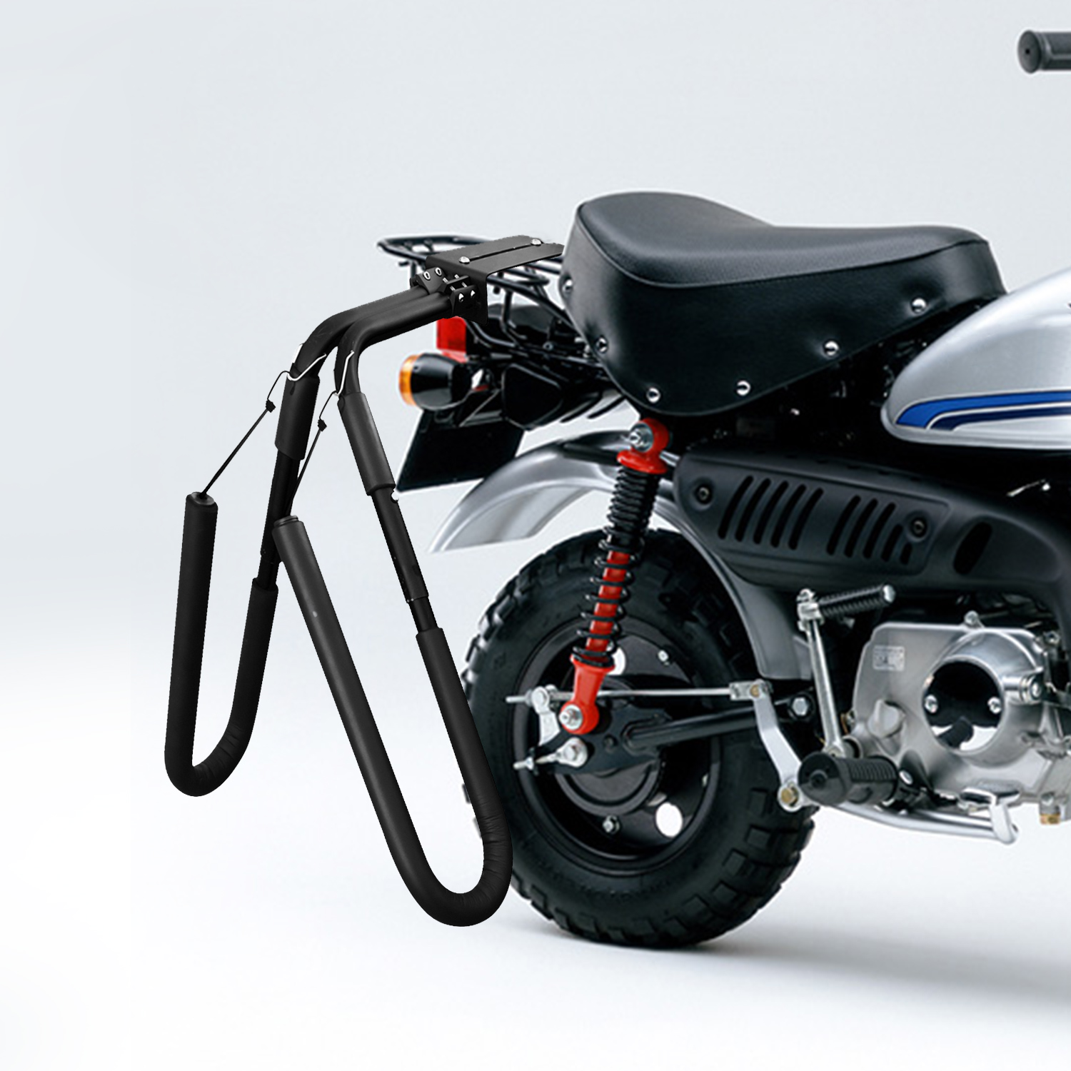 Surfboard Scooter Moped Bike Rack, Aluminum Lightweight Bicycle Surf ...