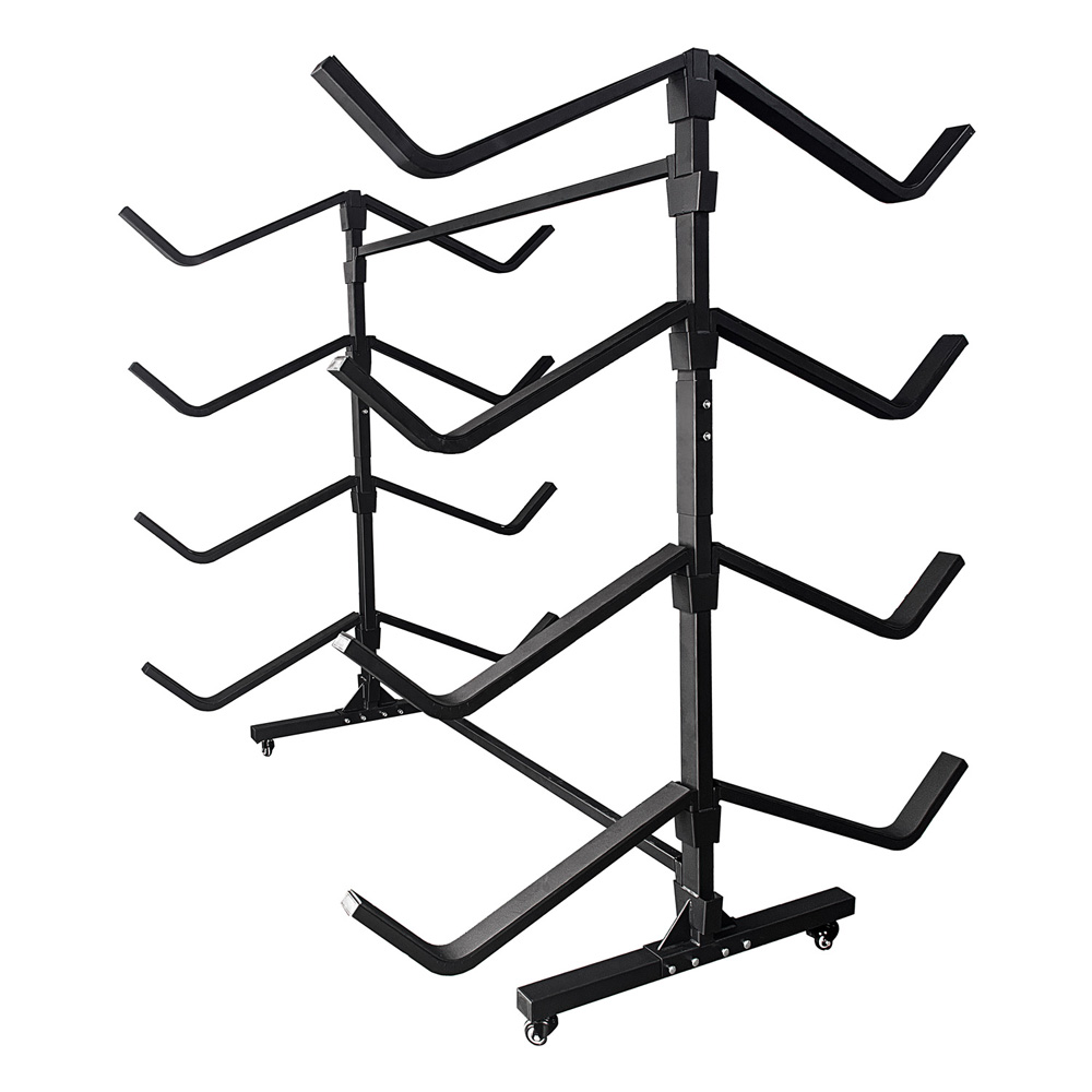 Kayak Storage Rack 8 Levels Freestanding Kayak Storage Rack Heavy Duty ...